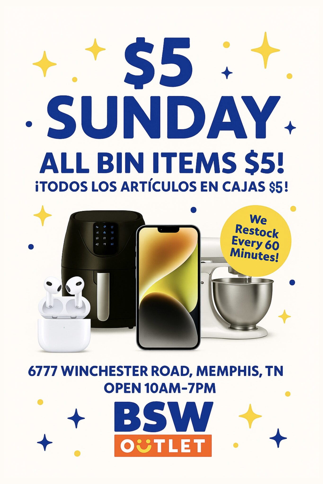 BSW Outlet – Memphis Discount & Bin Store – Huge Daily Deals